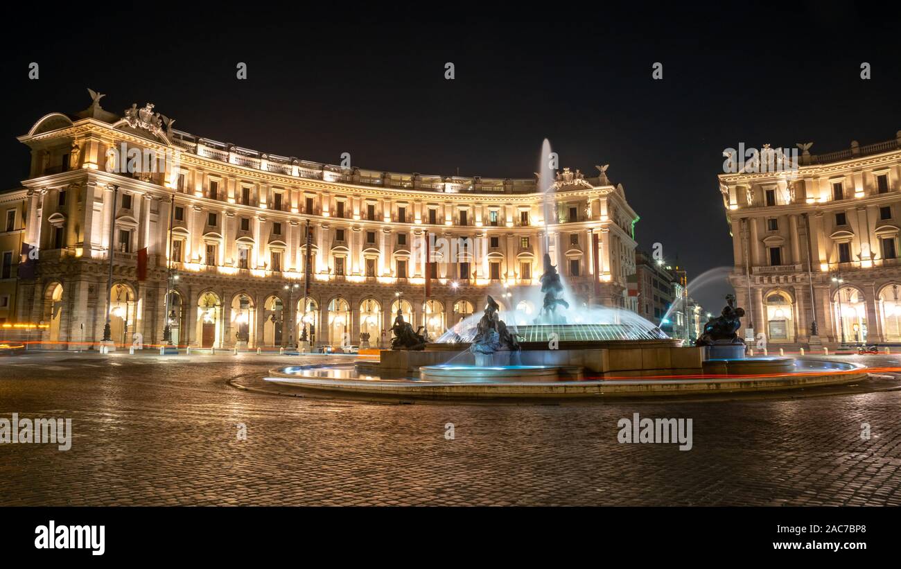 Republic square in rome hi-res stock photography and images - Alamy