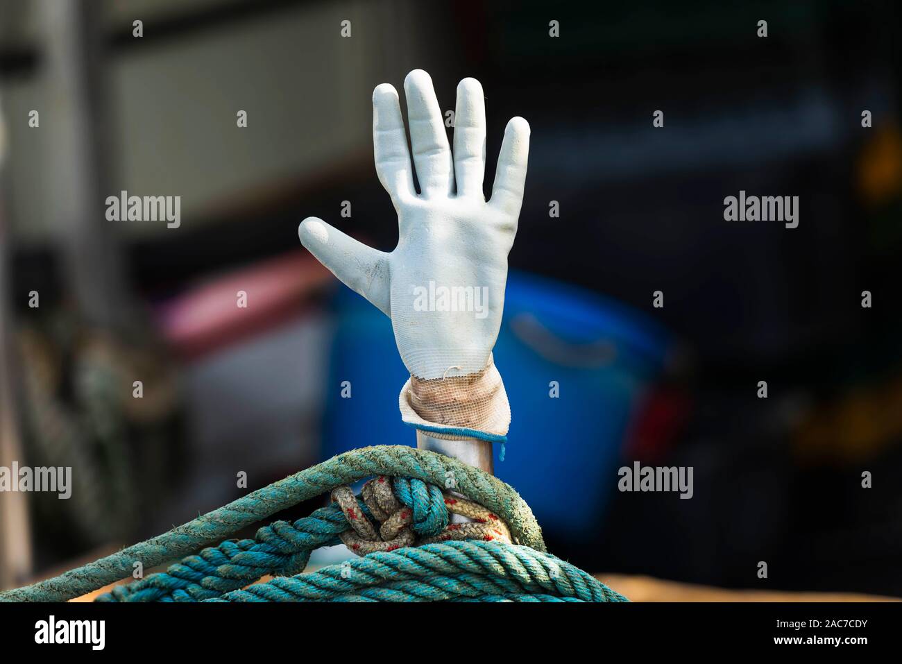 Raised hand hi-res stock photography and images - Alamy