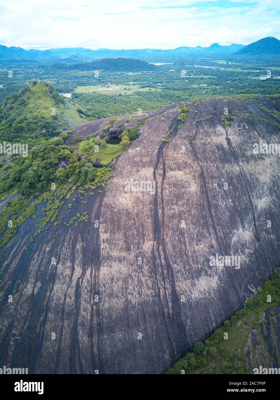 Aerial view of Dambulla cave temple by Temple Lake Stock Photo - Alamy