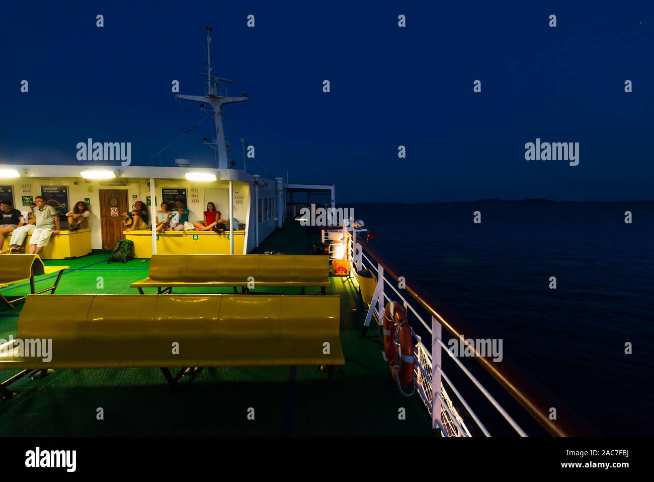 Ship deck of ferry hi-res stock photography and images - Alamy