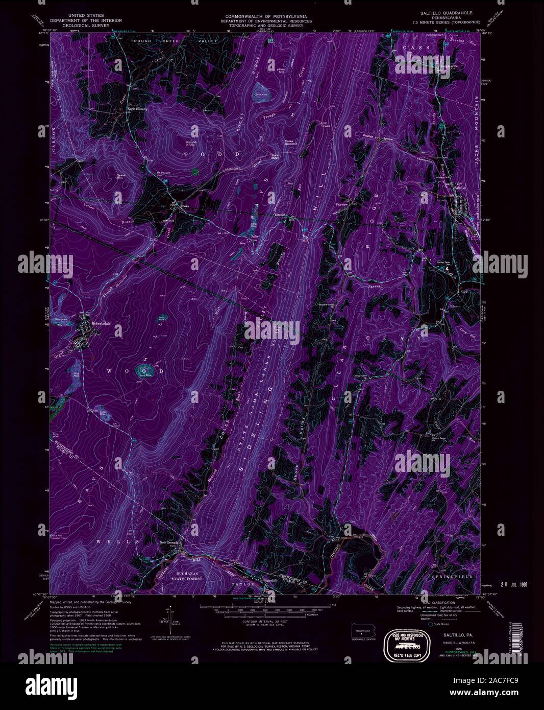 Map of saltillo hi-res stock photography and images - Alamy