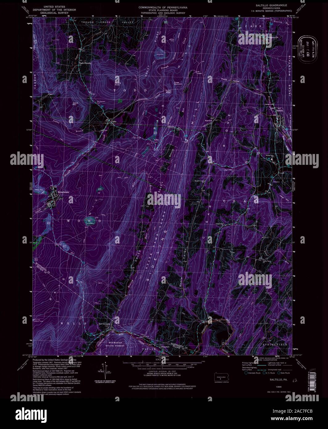 Map of saltillo hi-res stock photography and images - Alamy