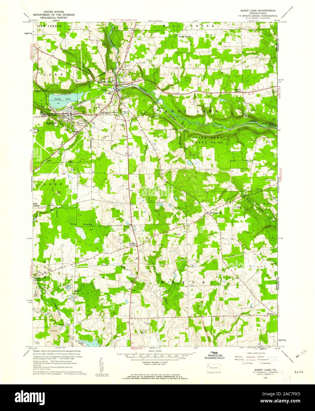 Map of sandy lake hi-res stock photography and images - Alamy