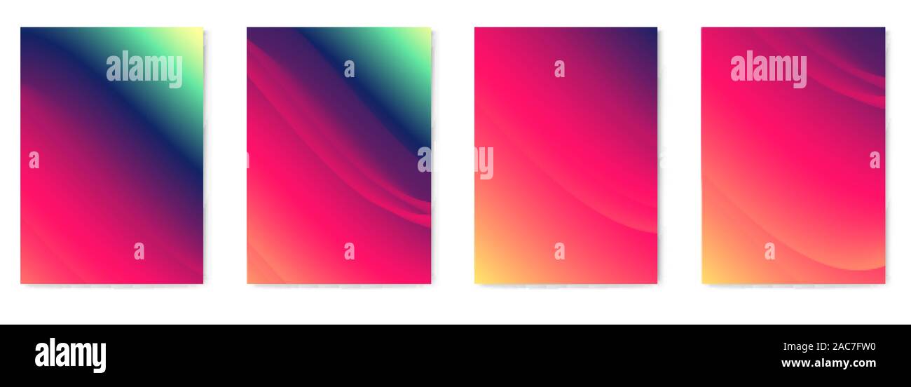 Modern liquid background. Abstract gradient colors flow Stock Vector ...