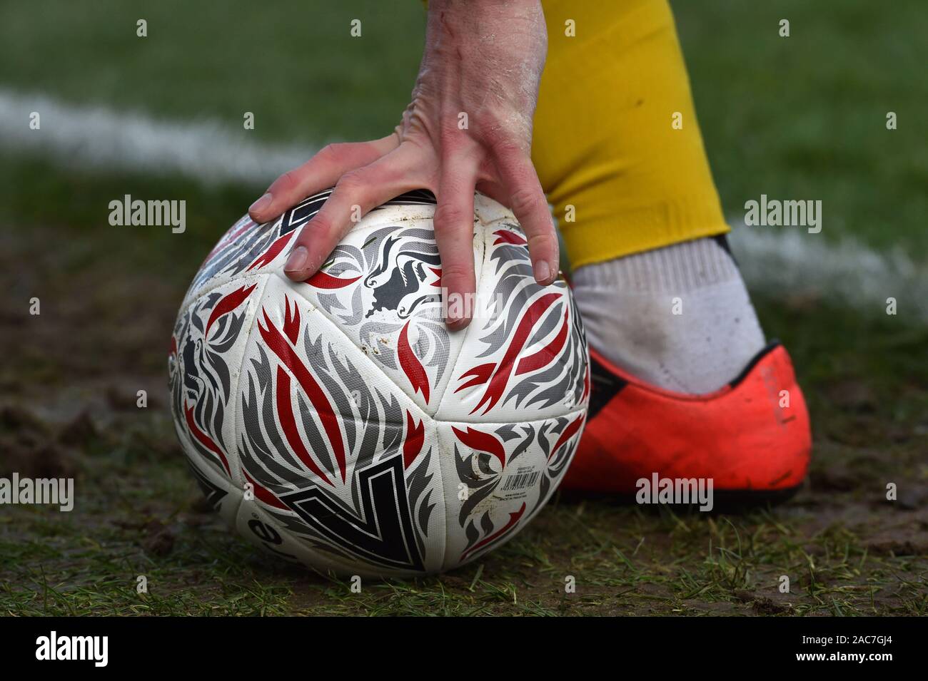 Football hands hi-res stock photography and images - Alamy