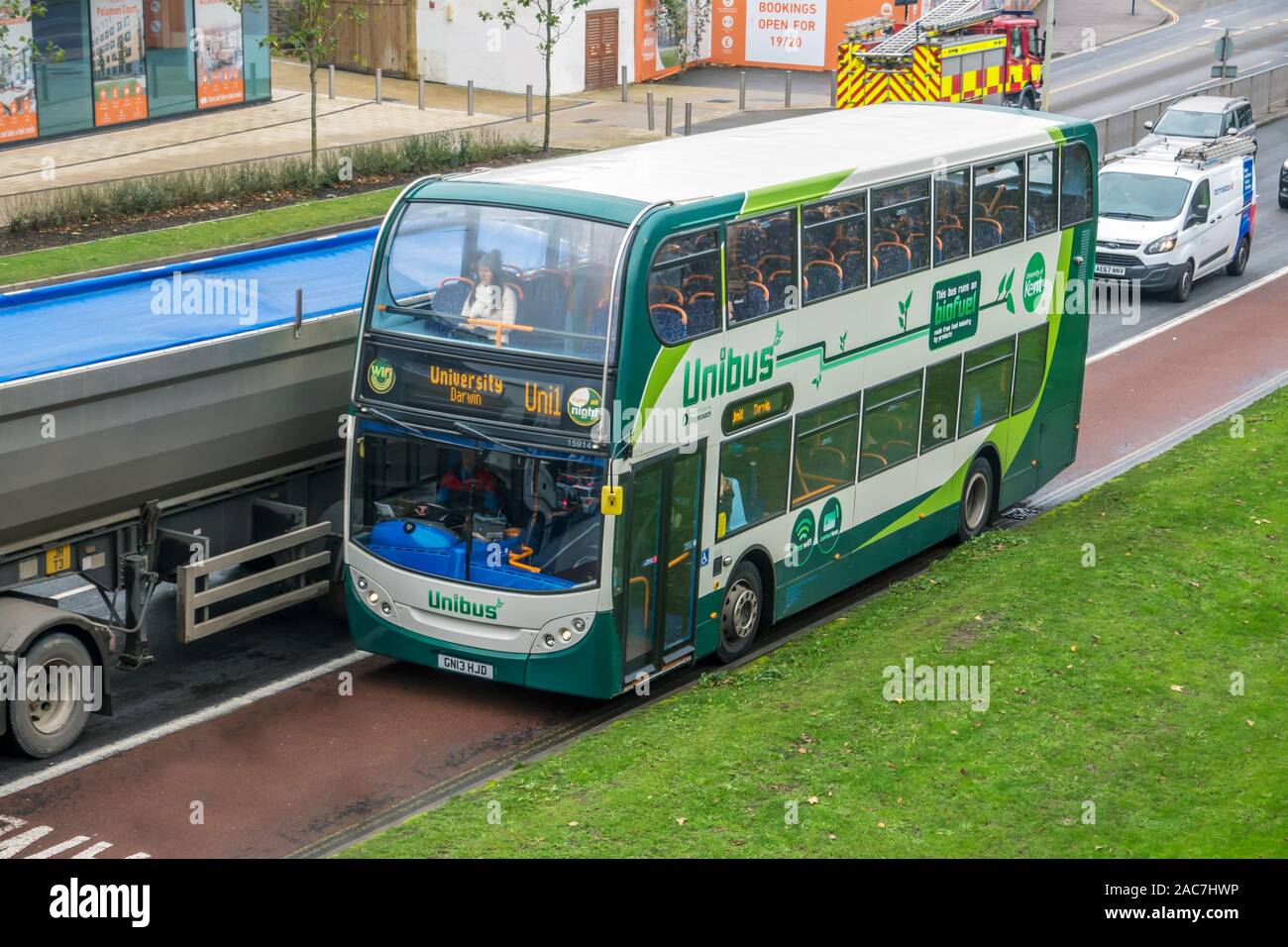 Unibus,University Bus,Student Transport,Biofuel,Ring road,Canterbury ...