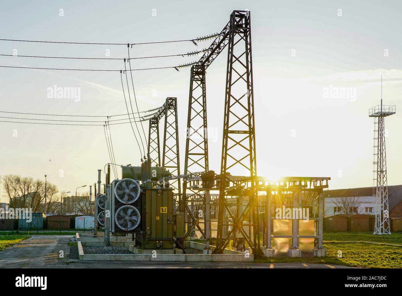 Electricity and power generation industry electric power transformation ...