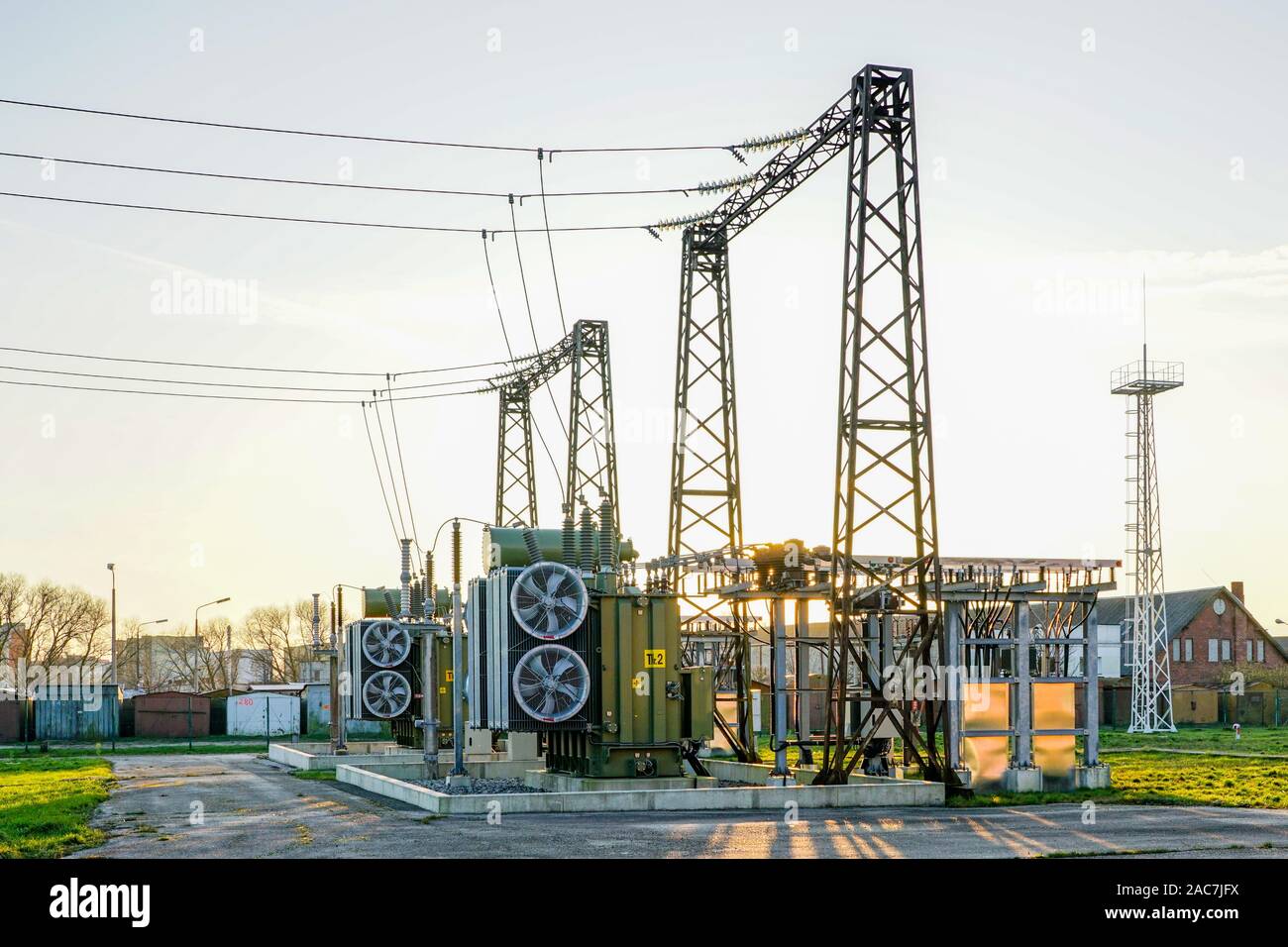 Electricity and power generation industry electric power transformation ...