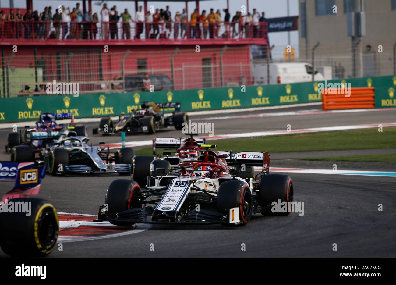 Abu Dhabi, United Arab Emirates. 1st Dec 2019. Motorsports: FIA Formula ...