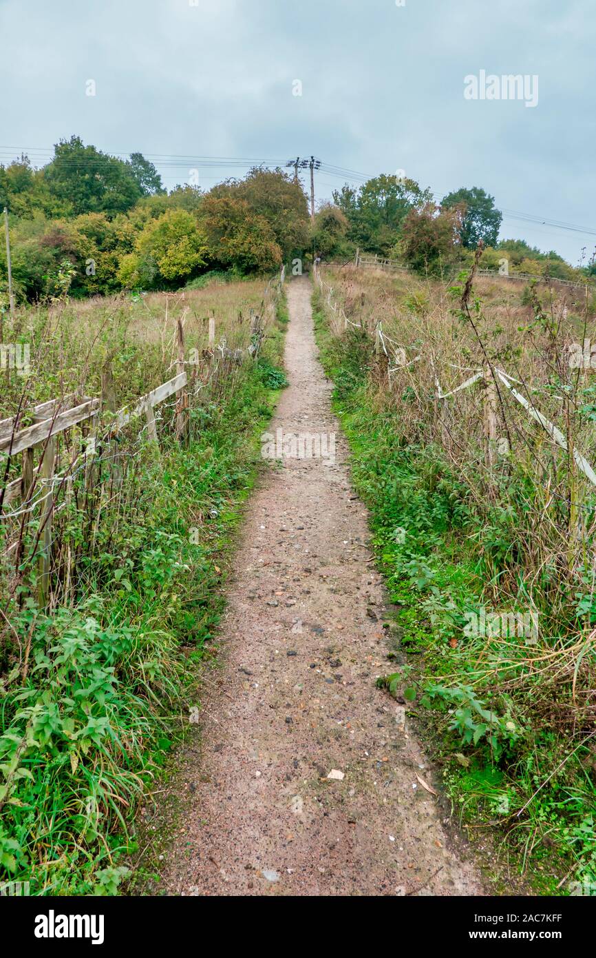 Uphill footpath hi-res stock photography and images - Alamy