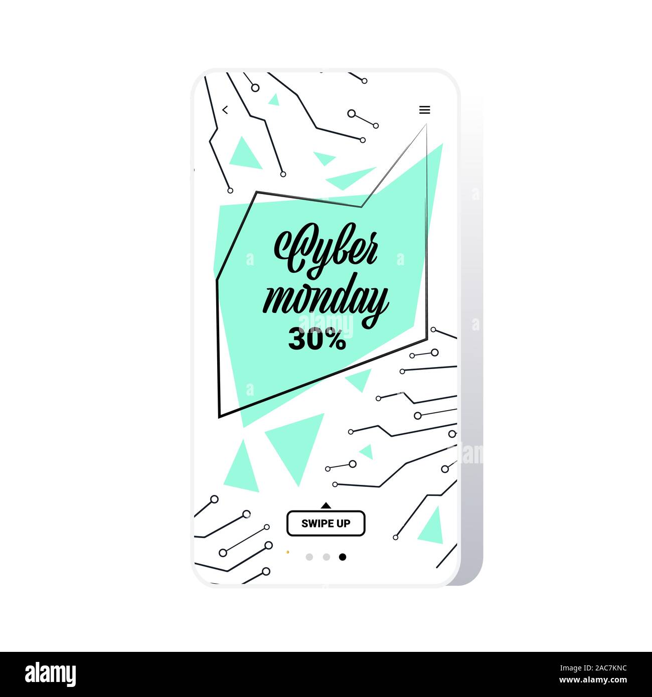 big sale cyber monday circuit board sticker special offer promo ...