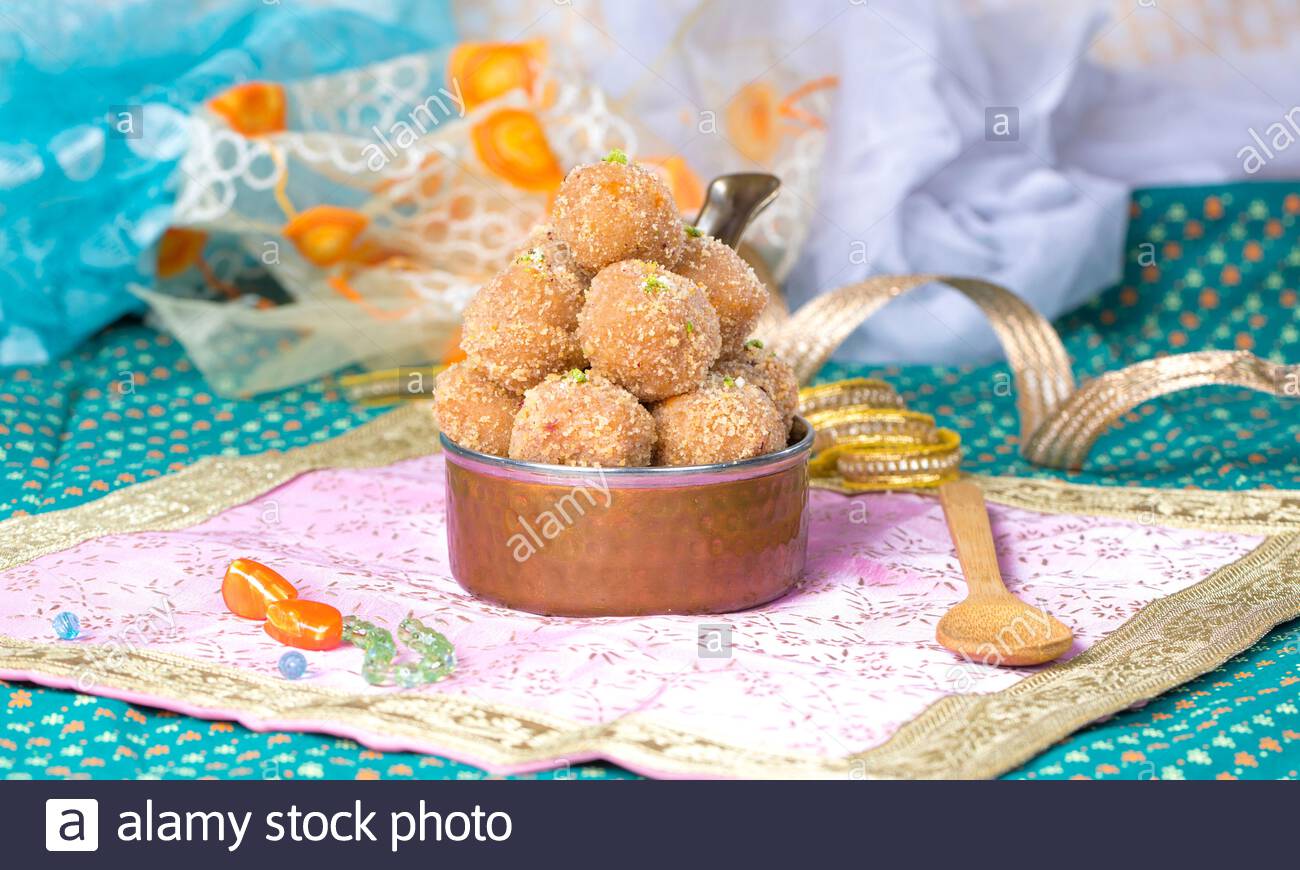 Indian Laddu Sweet High Resolution Stock Photography and Images - Alamy