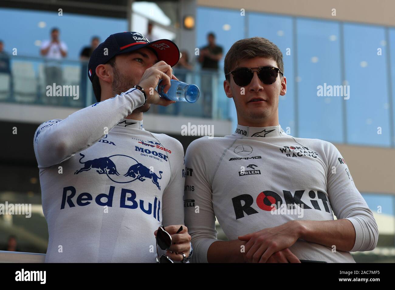 George russell pierre gasly hi-res stock photography and images - Alamy