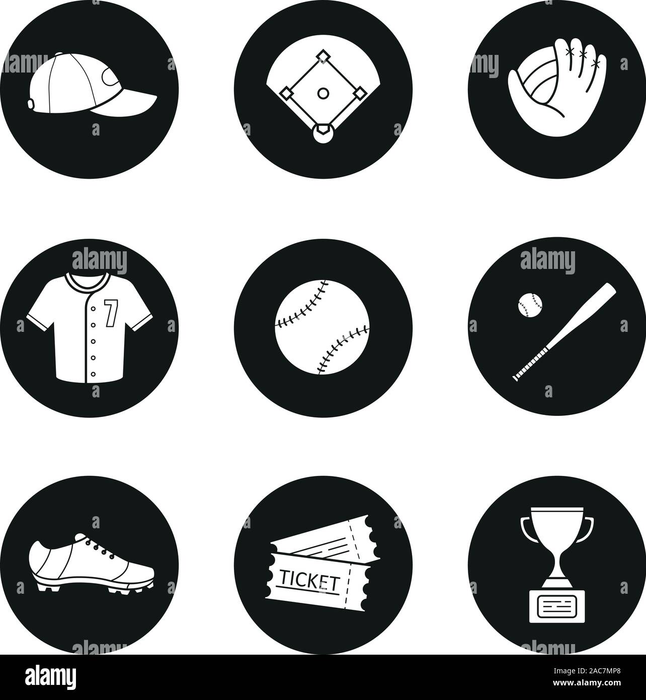 Baseball kit vector hi-res stock photography and images - Alamy