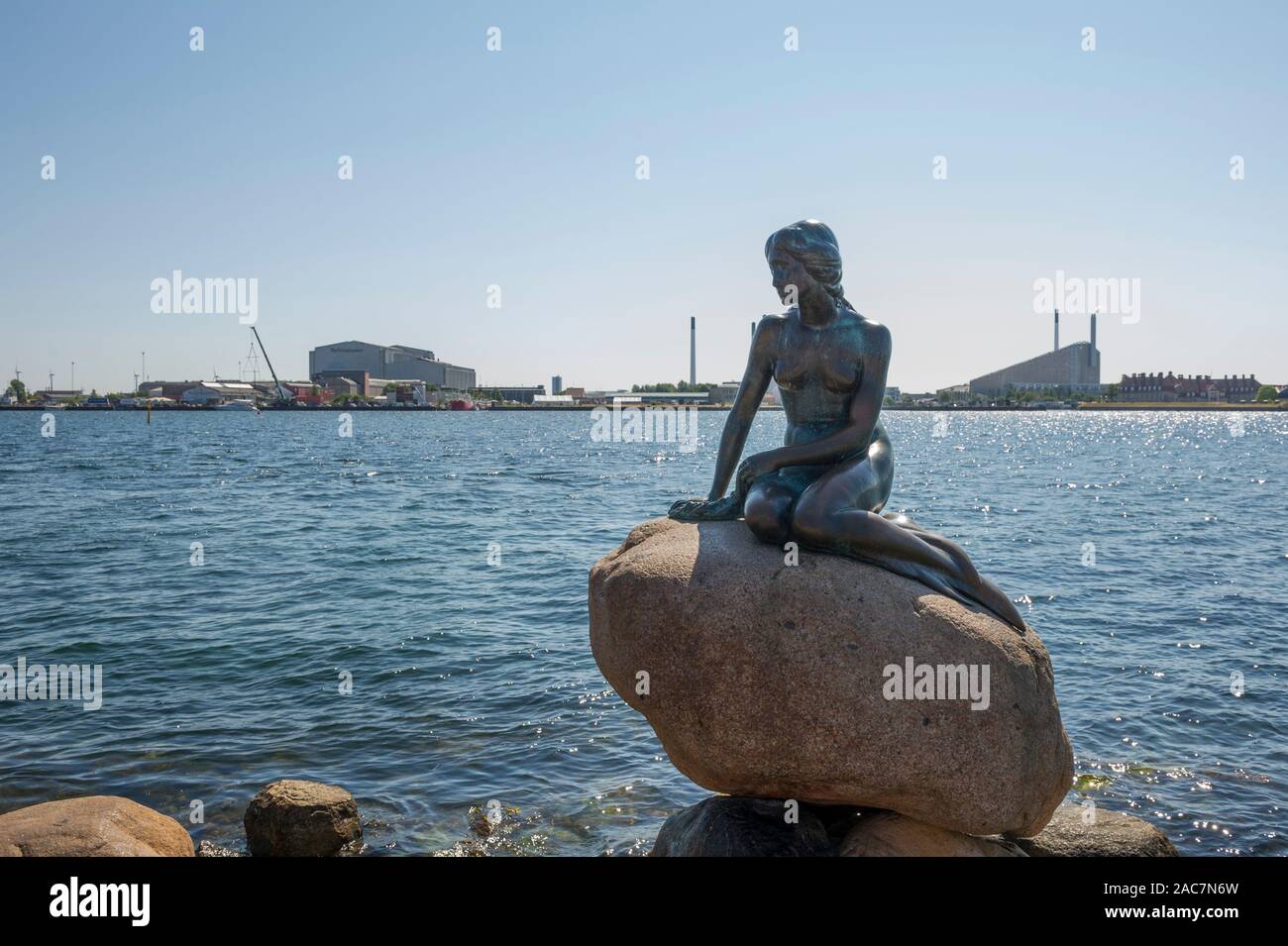 The iconic Little Mermaid In Copenhagen, Denmark Stock Photo - Alamy
