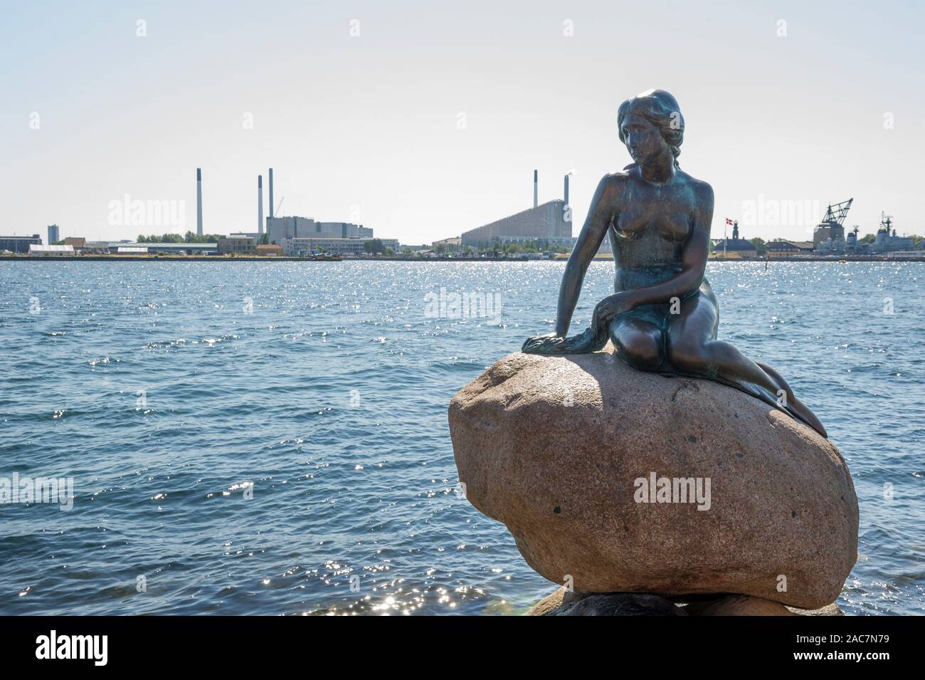 The iconic Little Mermaid In Copenhagen, Denmark Stock Photo - Alamy