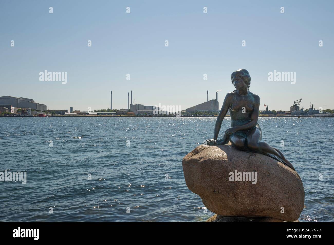 The iconic Little Mermaid In Copenhagen, Denmark Stock Photo - Alamy