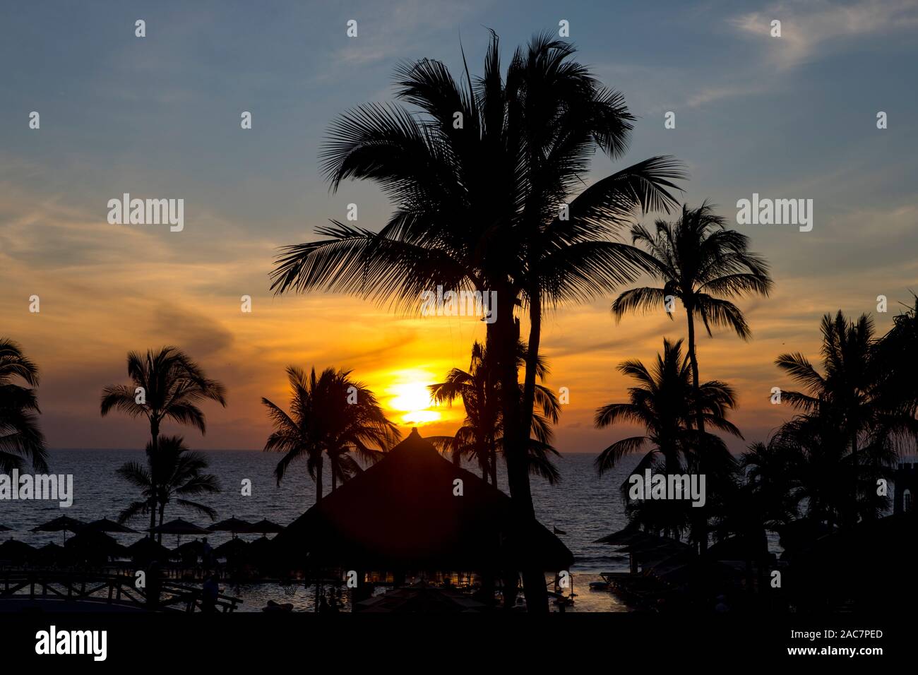 Beach, Nuevo Vallarta, Bandera Bay, Riviera Nayarit, Nayarit, Mexico ...