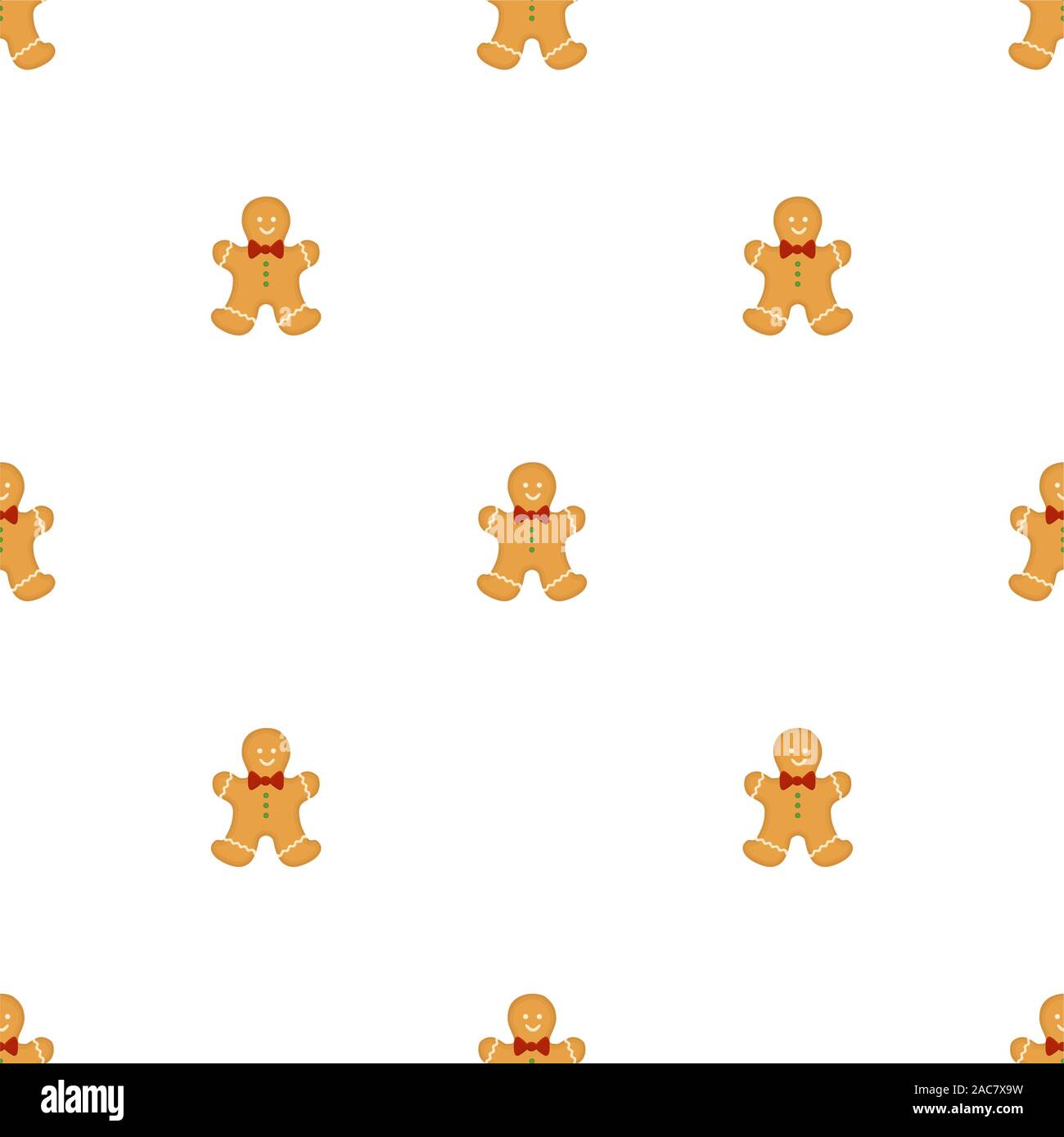 Big set identical gingerbread man, kit colorful pastry cookie. Cookie ...
