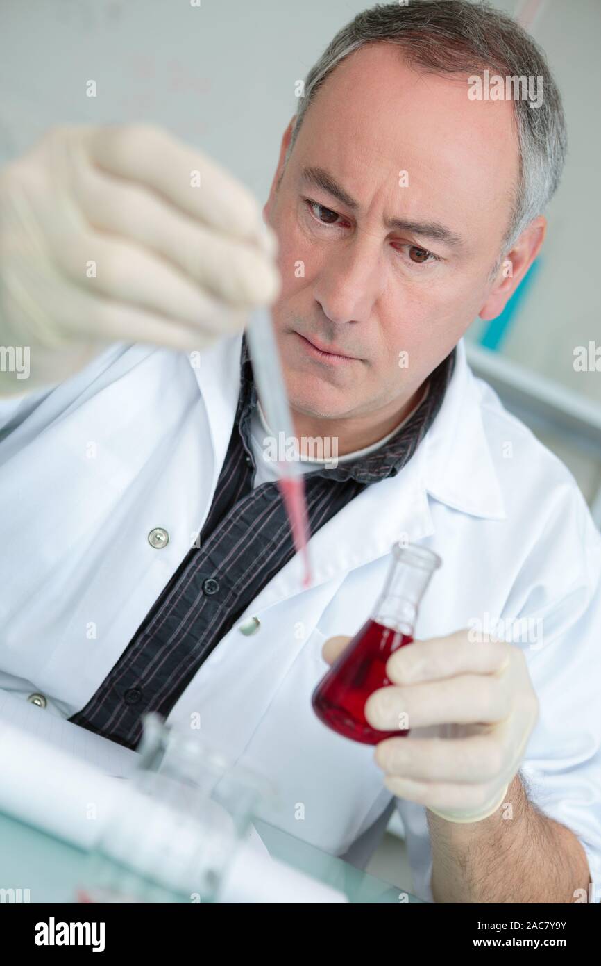 Forensic blood analysis lab hi-res stock photography and images - Alamy