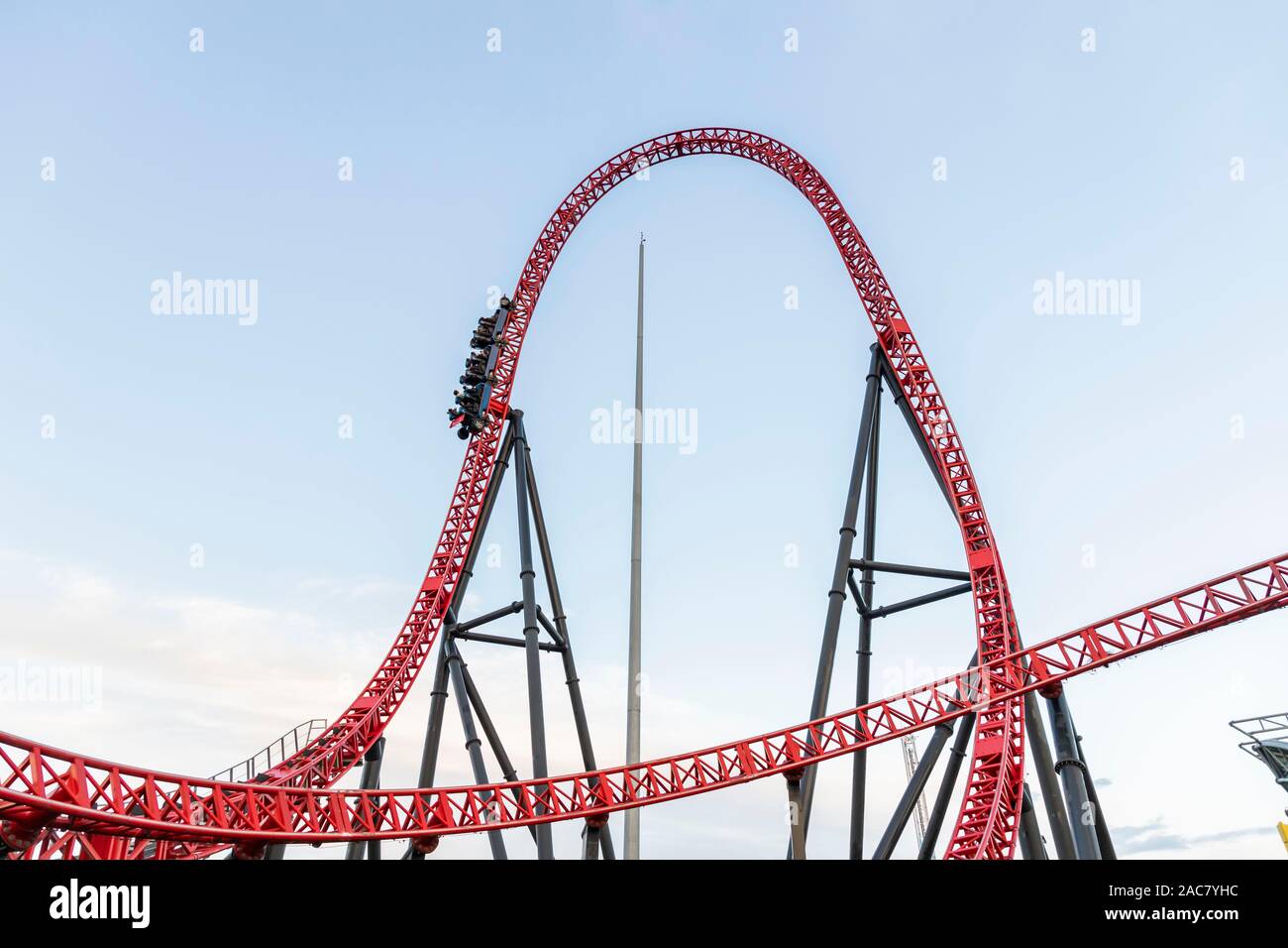 Roller coaster kingda ka hi-res stock photography and images - Alamy