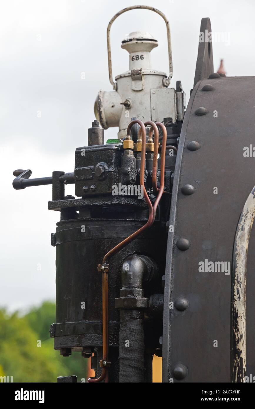 Steam locomotive 6046, USATC train at Bishop Lydeard Station in ...