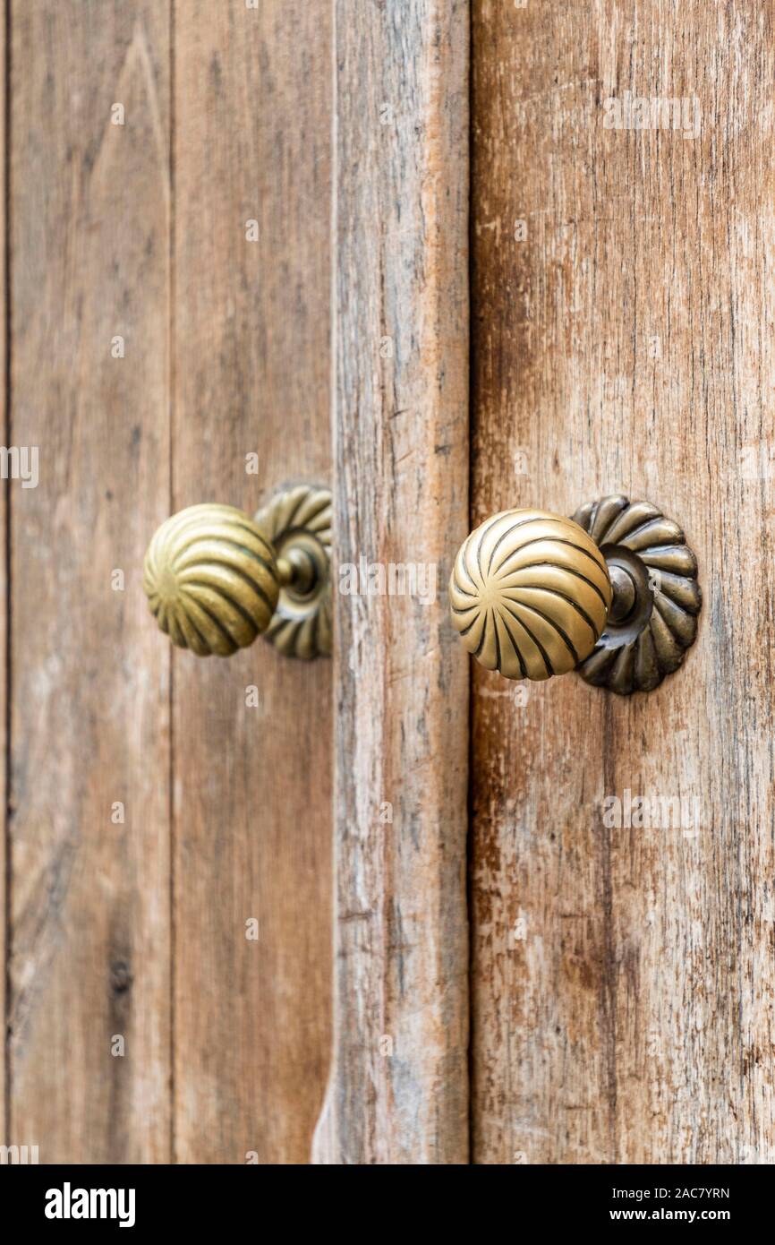 Old ottoman door knockers, Turkey Stock Photo - Alamy