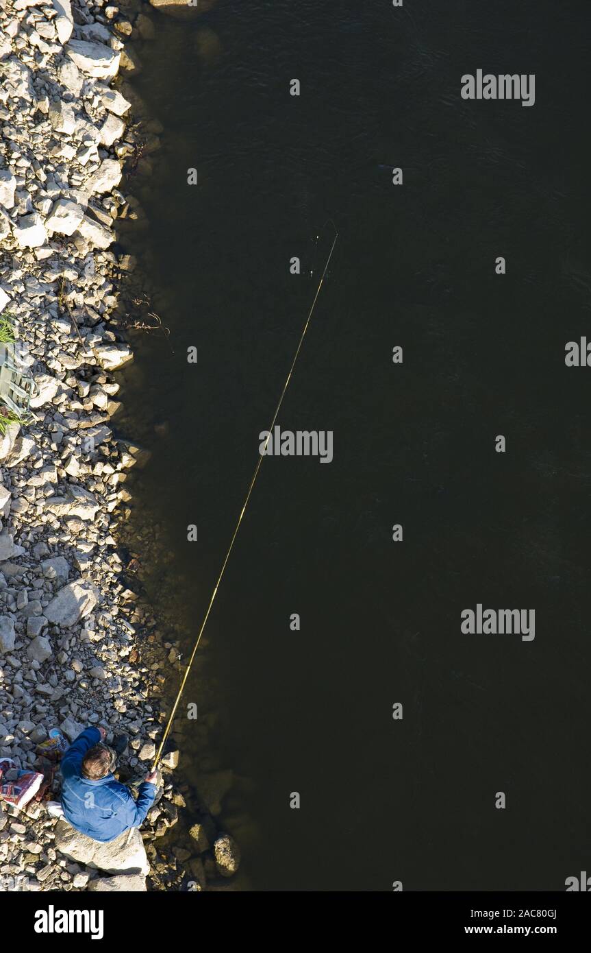 Fishing river vistula warsaw hi-res stock photography and images - Alamy