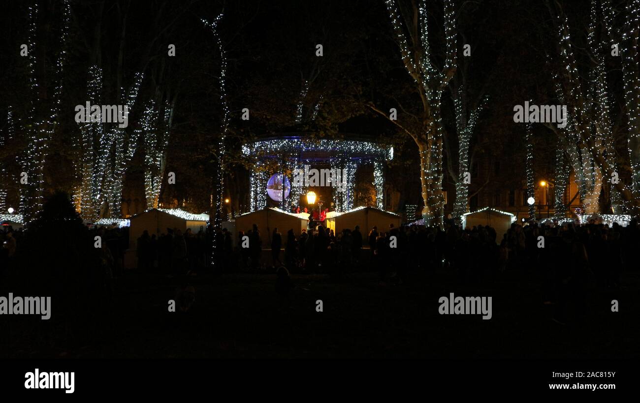 Zagreb lighting in advent hi-res stock photography and images - Alamy
