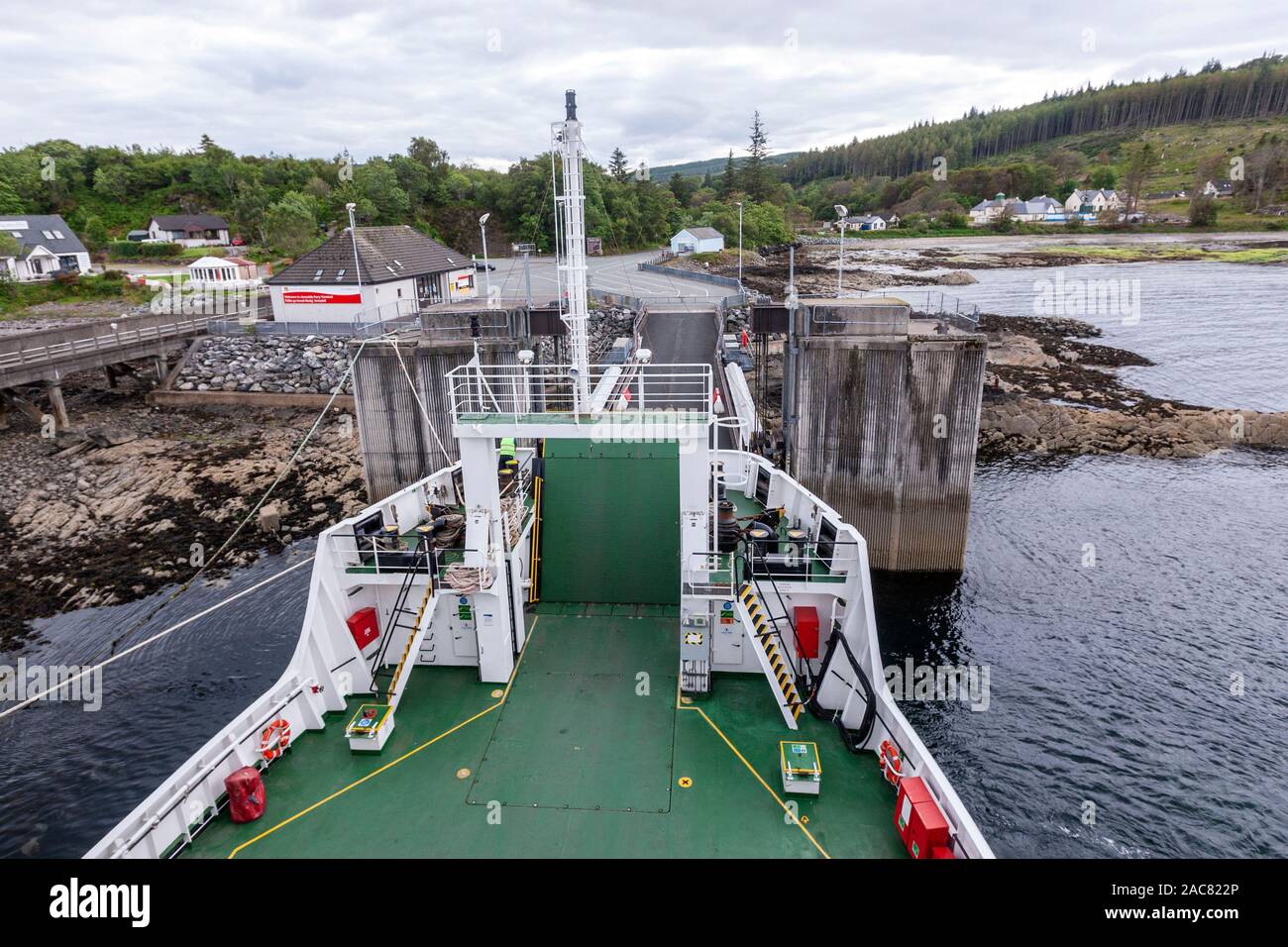 Leaving Armadale, CalMac Ferries, Armadale to Mallaig ferry, Scotland ...