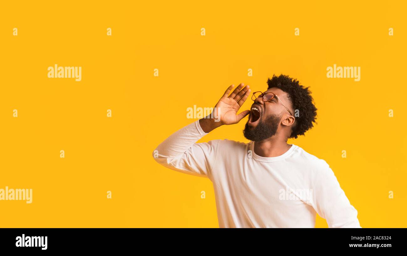 Reaction scream hi-res stock photography and images - Alamy