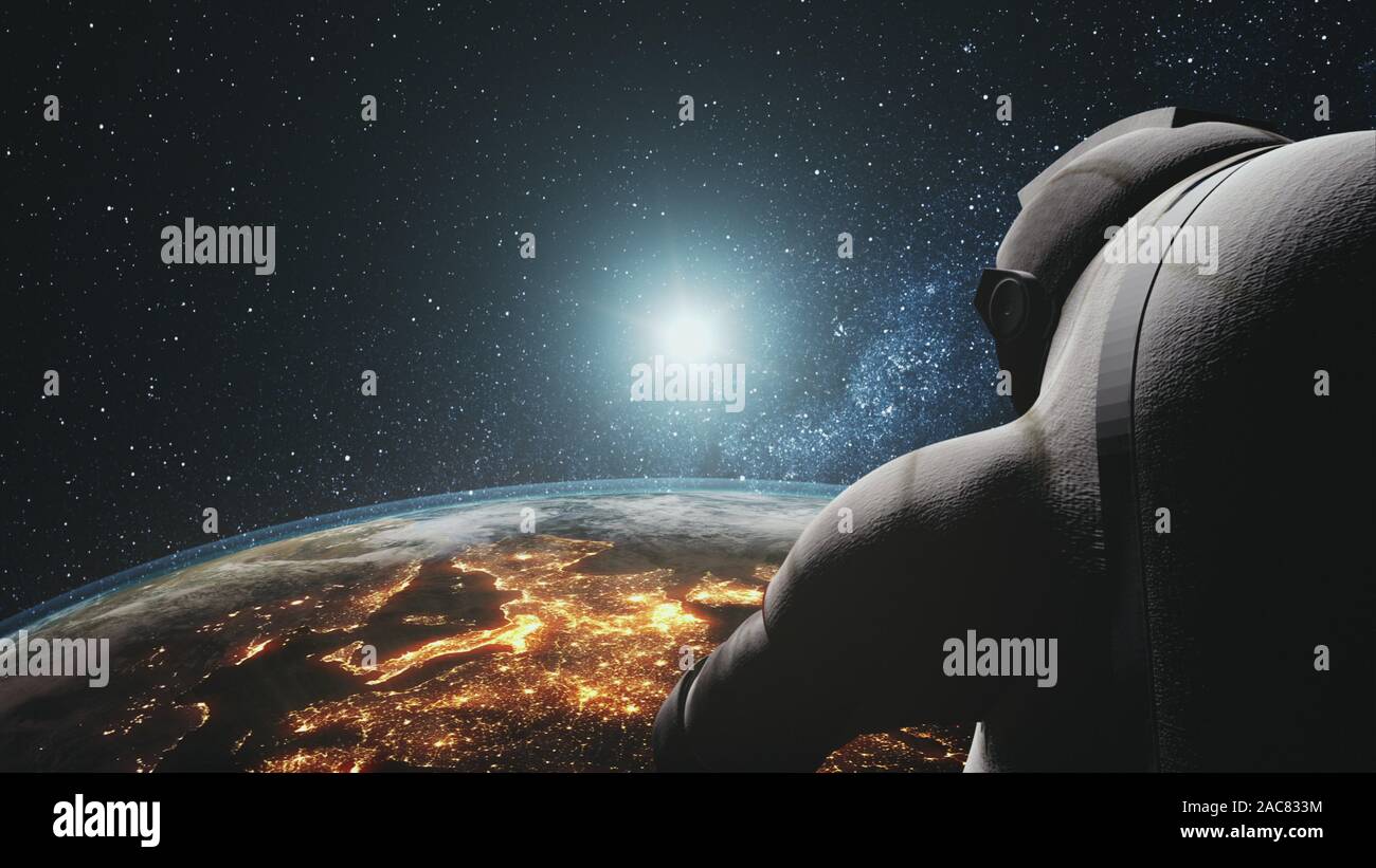 Earth Orbit Animation