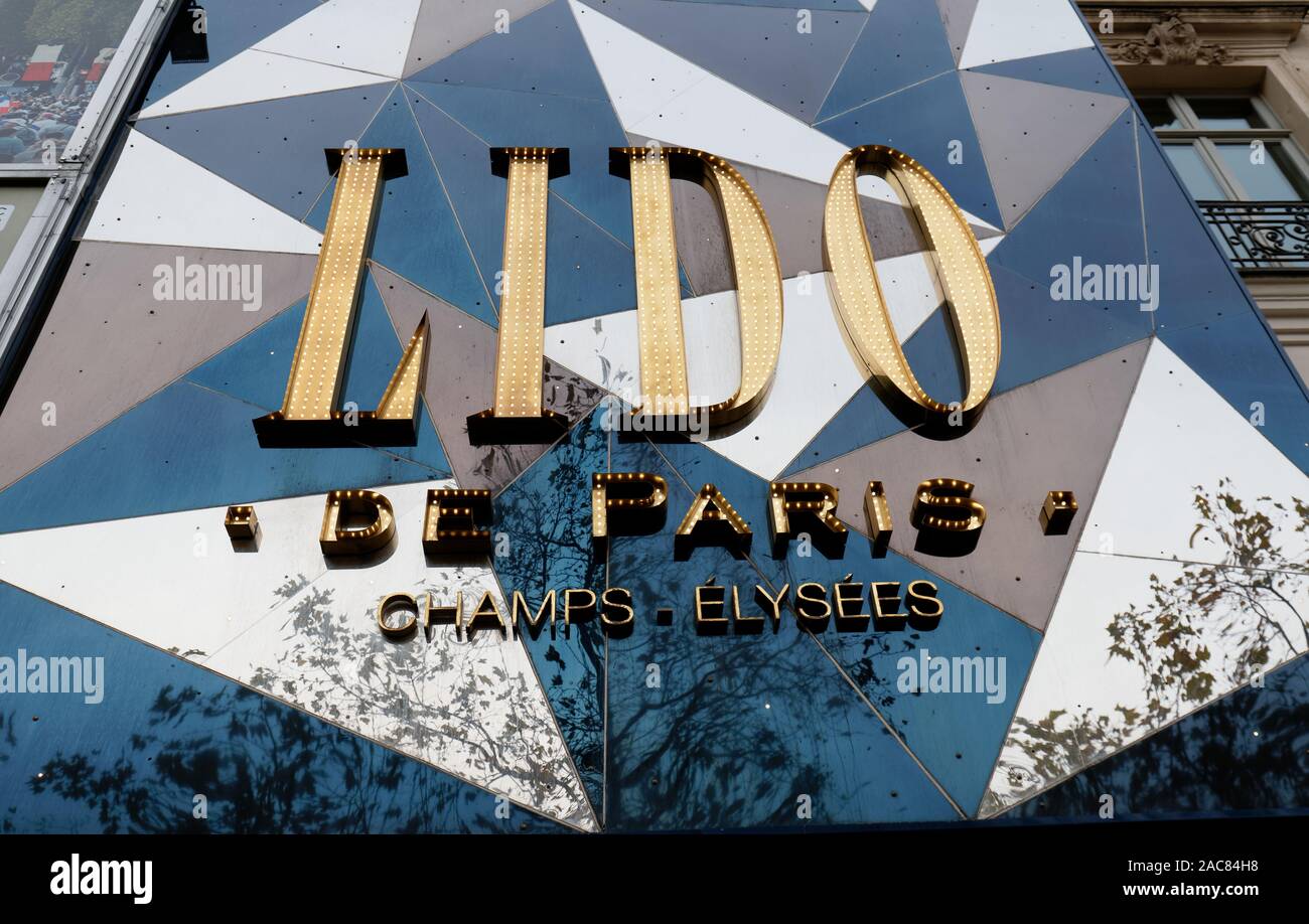 Lido champs elysees paris hi-res stock photography and images - Alamy