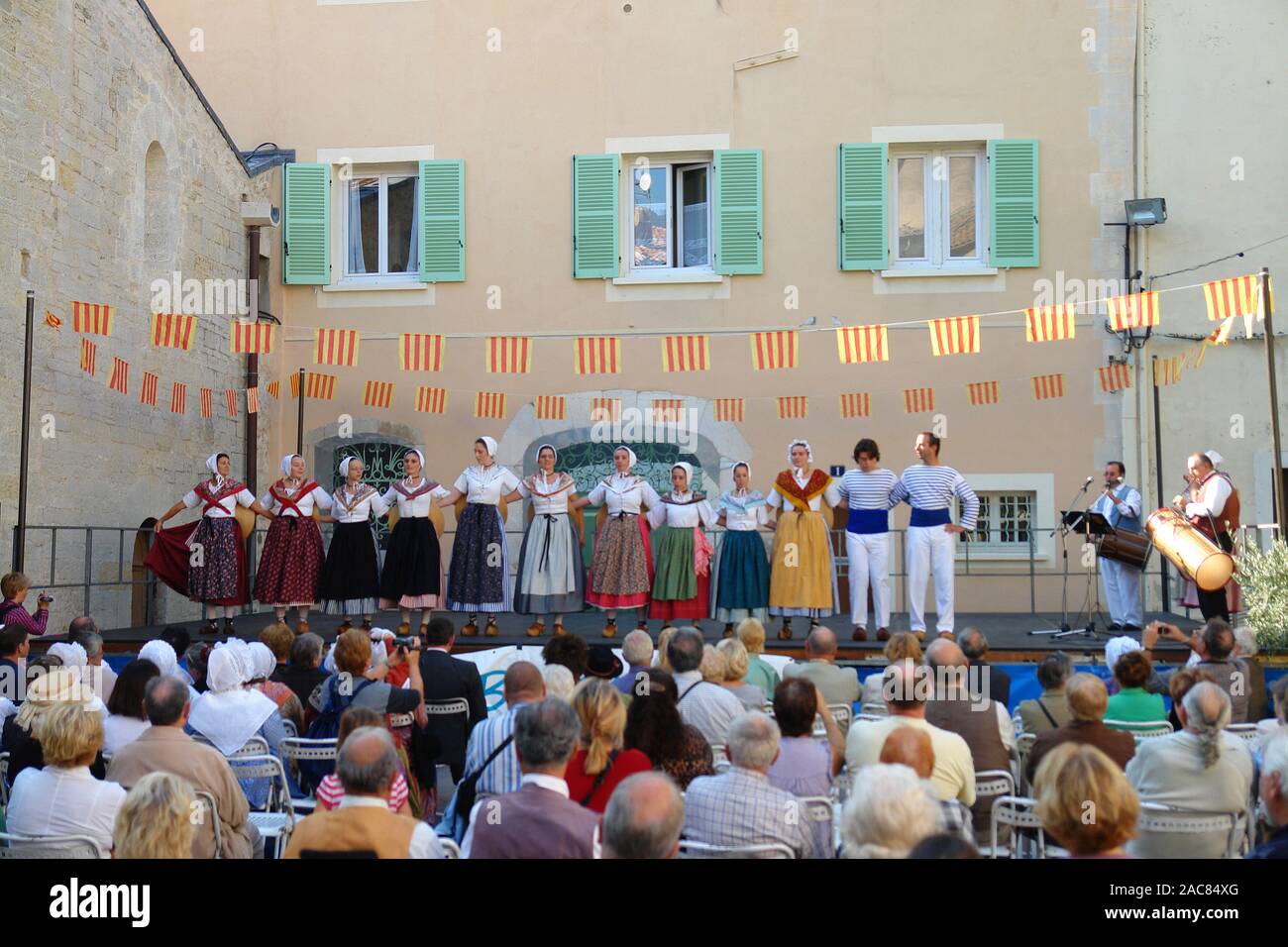 Traditional Provencal dances in local costume for the olive tree ...