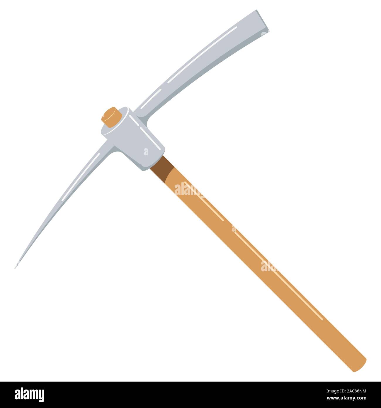 Wooden pickaxe hi-res stock photography and images - Alamy