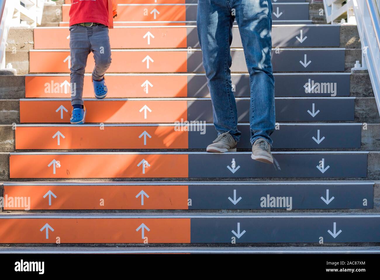 Platform stairs hi-res stock photography and images - Alamy