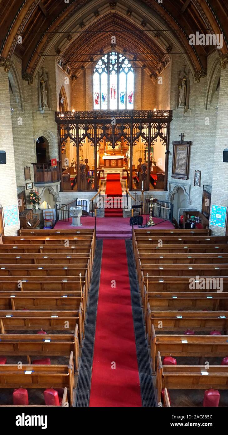 Victorian Church Interior High Resolution Stock Photography and Images ...