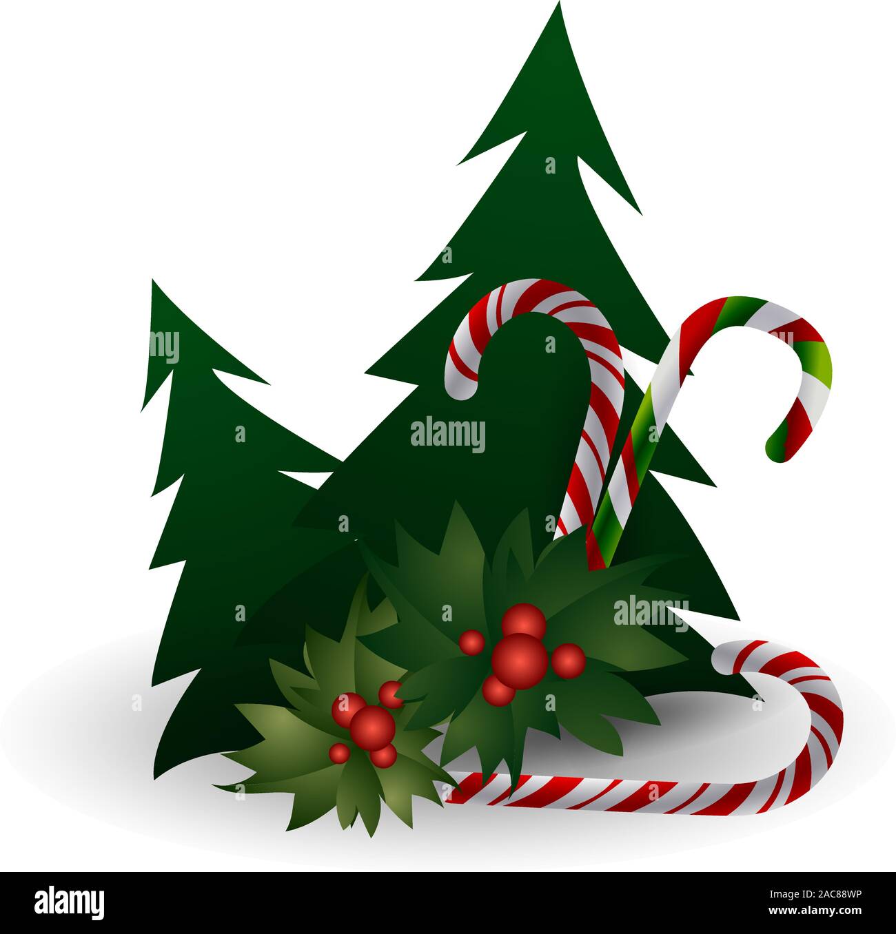 Christmas mock up place Stock Vector Images - Alamy