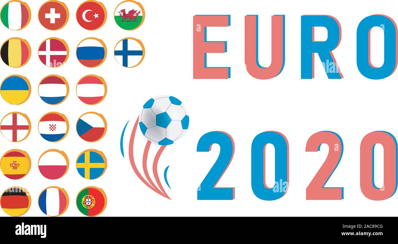 Group stages of the European football championship Stock Vector Image ...