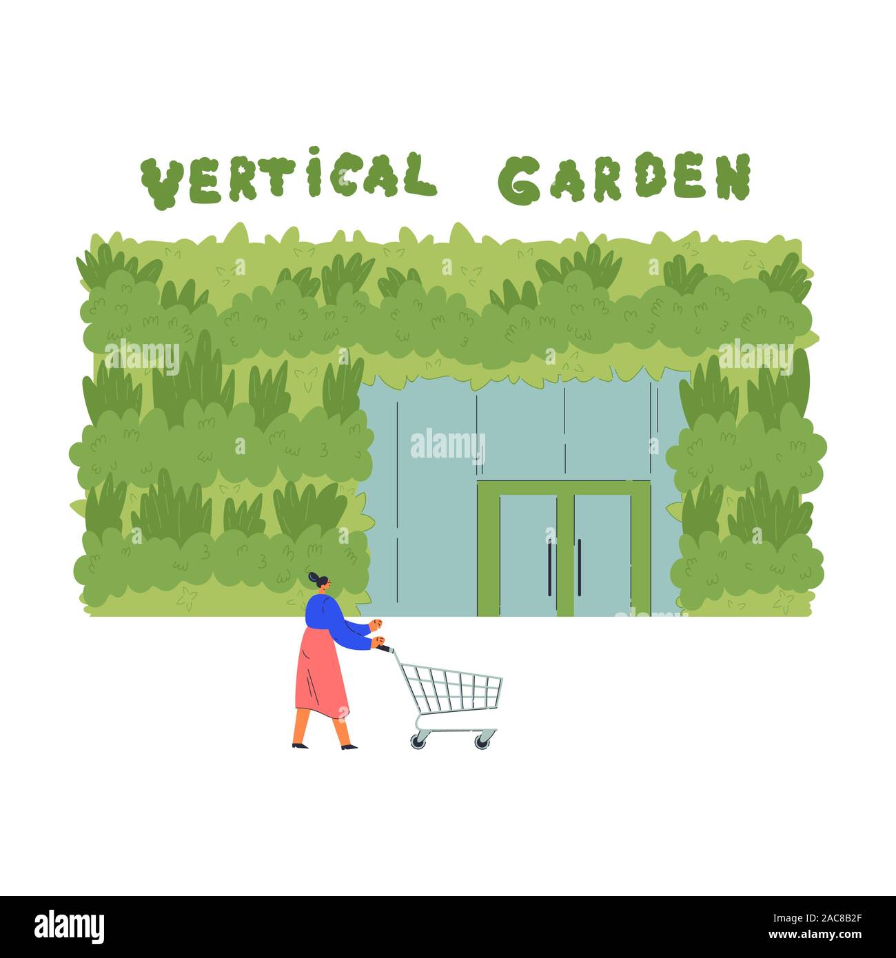 Vertical architecture Stock Vector Images - Alamy