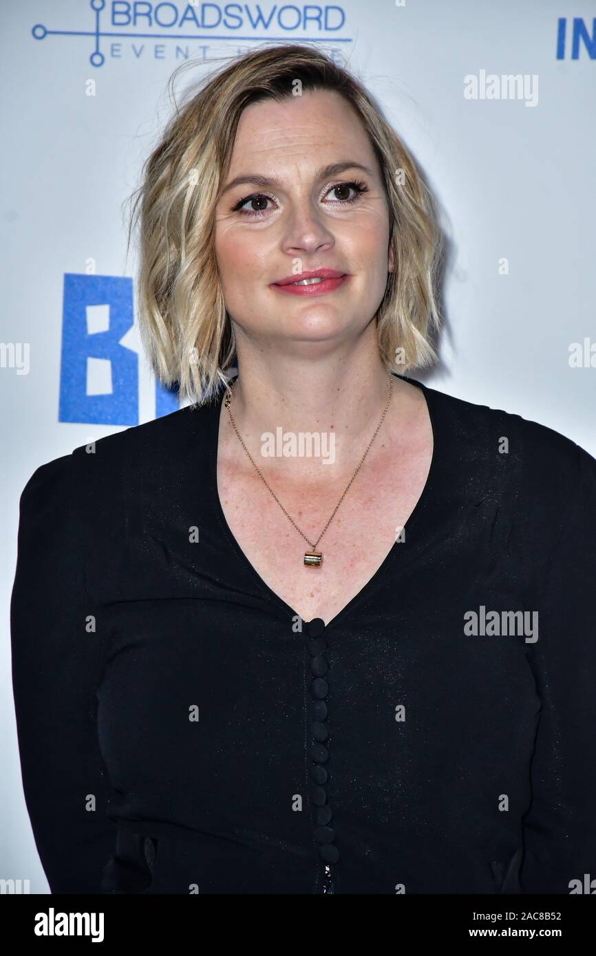 London, UK. 1st Dec 2019. Faye Ward attends the 22nd British ...