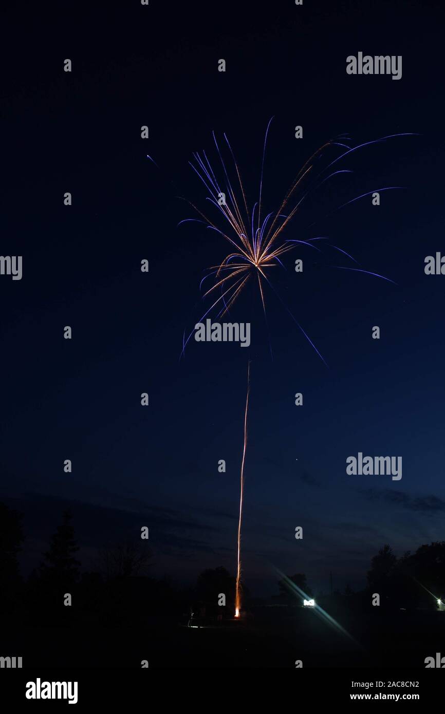 4th july fireworks shot vertical hi-res stock photography and images ...