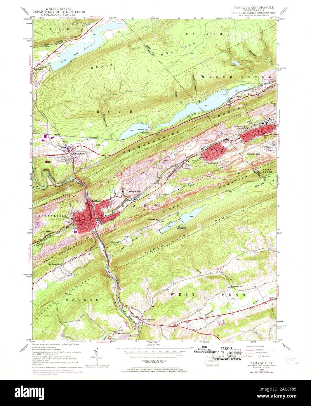 Tamaqua Cut Out Stock Images & Pictures - Alamy