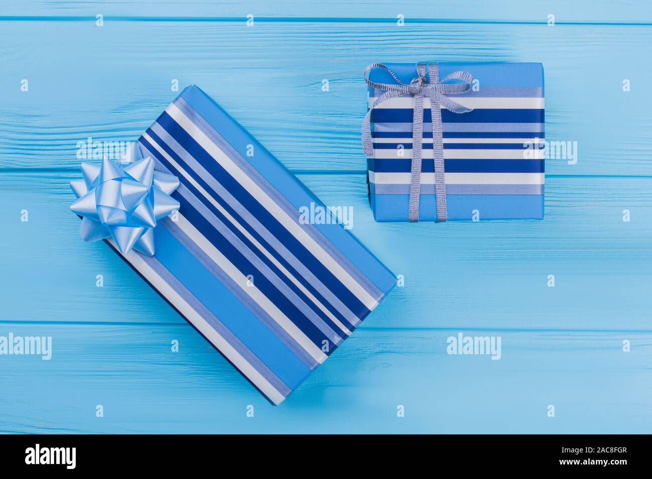 Wood gift box two hi-res stock photography and images - Alamy