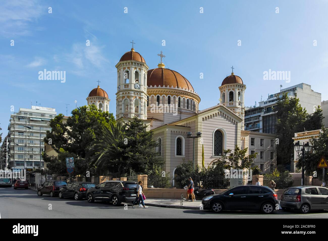 THESSALONIKI, GREECE - SEPTEMBER 22, 2019: Saint Gregory Palamas Holy ...