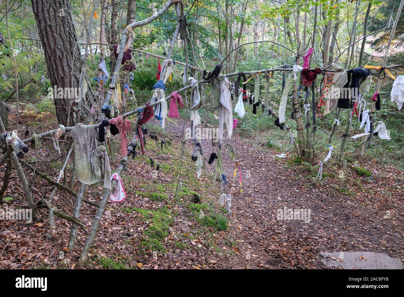 Clootie well hi-res stock photography and images - Alamy