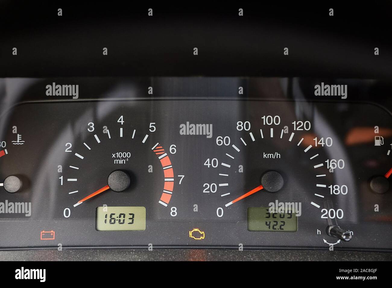 Automobile tachometer speedometer hi-res stock photography and images ...