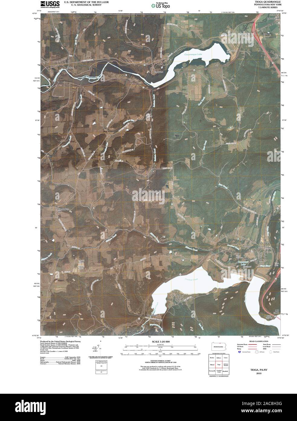 Pennsylvania geological map Cut Out Stock Images & Pictures - Alamy
