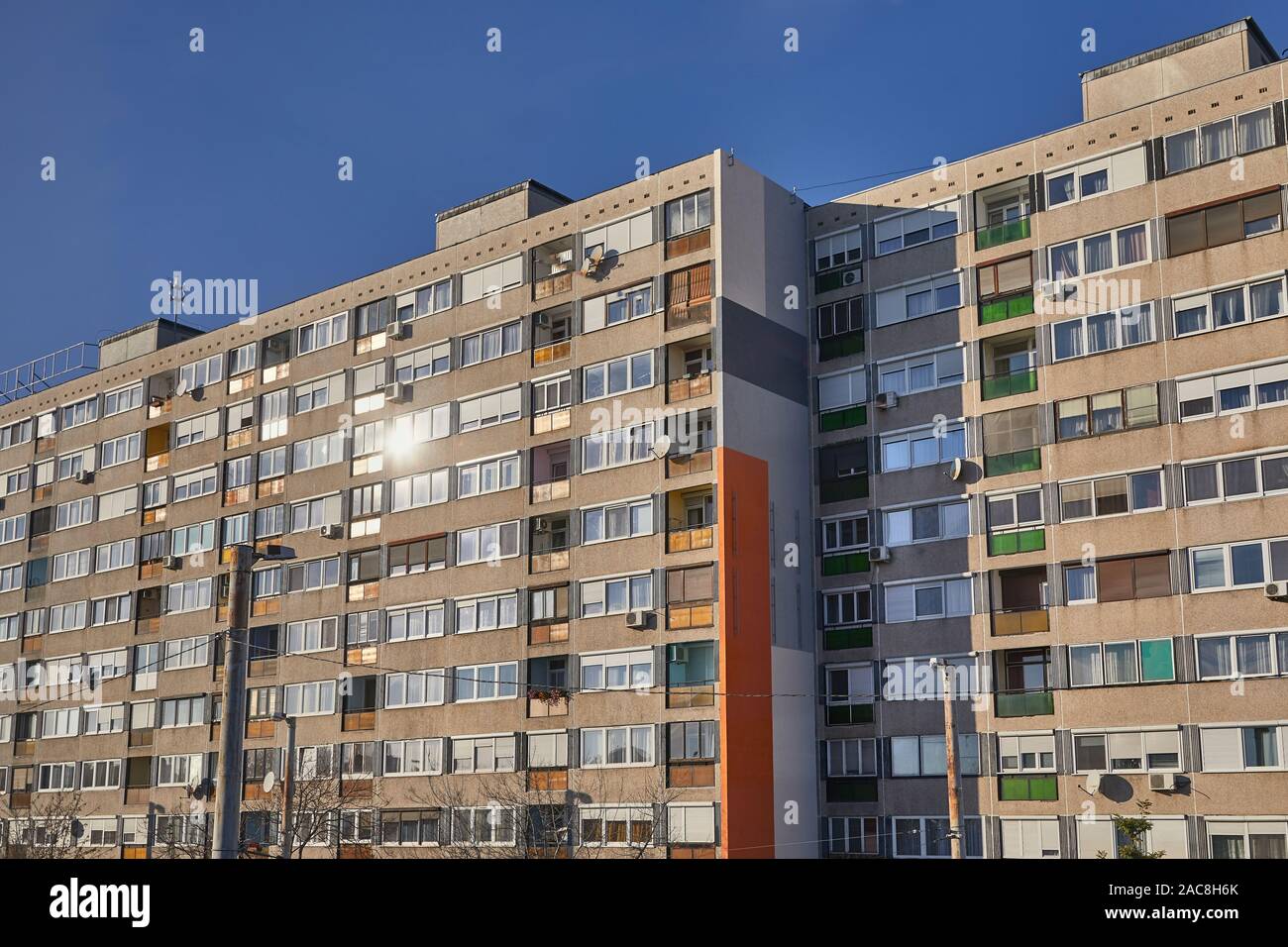 Block of Flats Stock Photo - Alamy