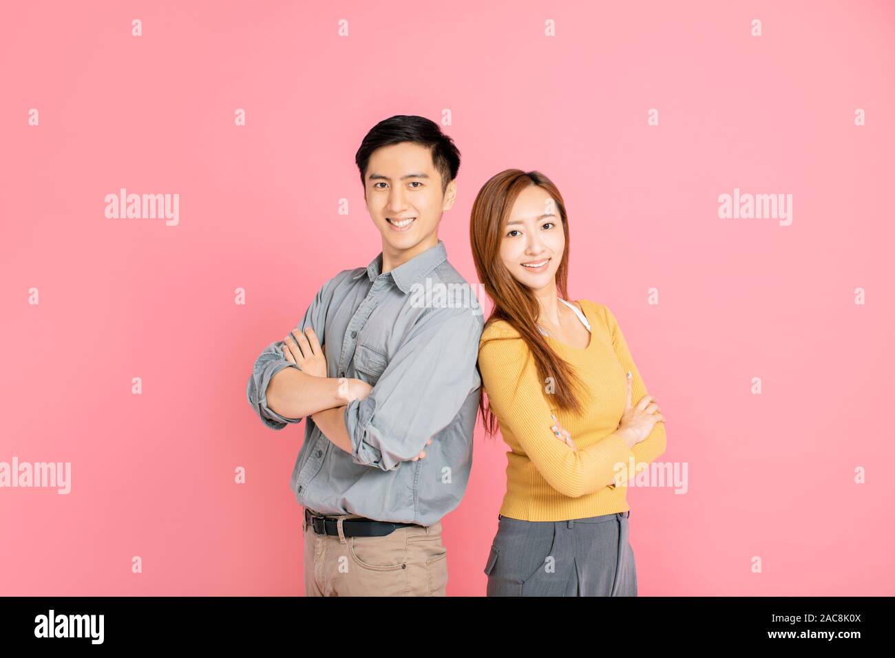 Couple standing together hi-res stock photography and images - Alamy